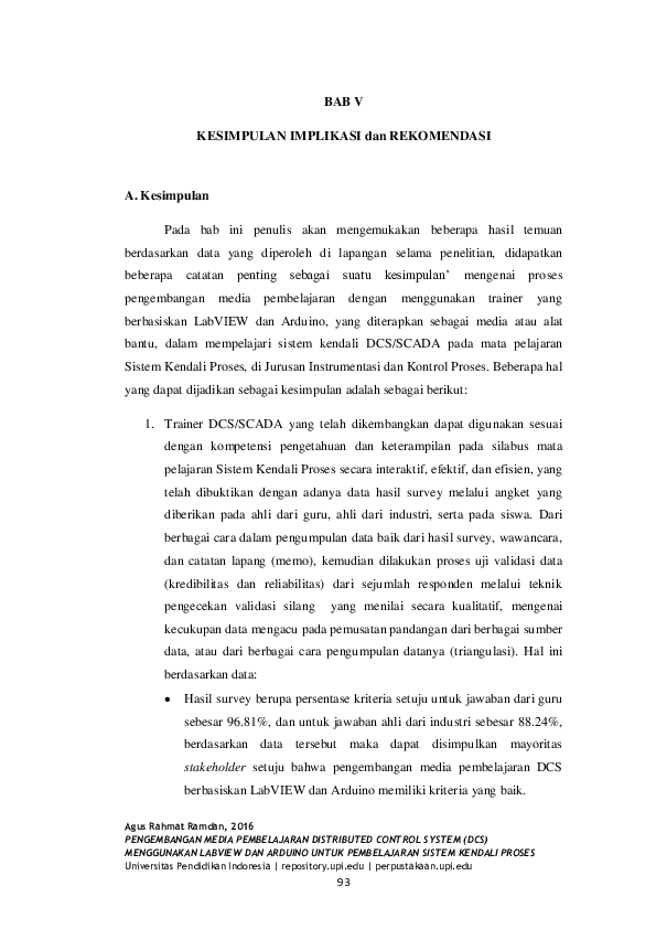 (PDF) Pengembangan Media Pembelajaran Distributed Control System (DCS) Menggunakan Labview Dan ...