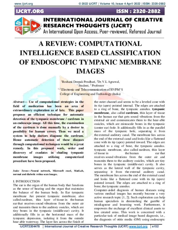 (PDF) A Review: Computational Intelligence Based Classification of ...
