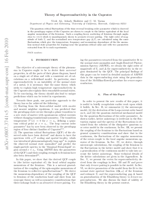 (PDF) Theory of the coupling of quantum-critical fluctuations to ...