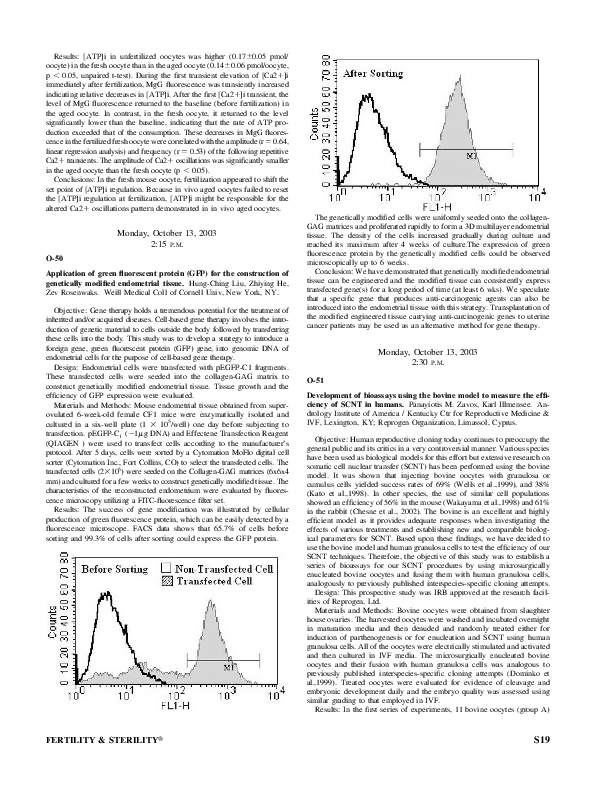 (PDF) Application of green fluorescent protein (GFP) for the ...