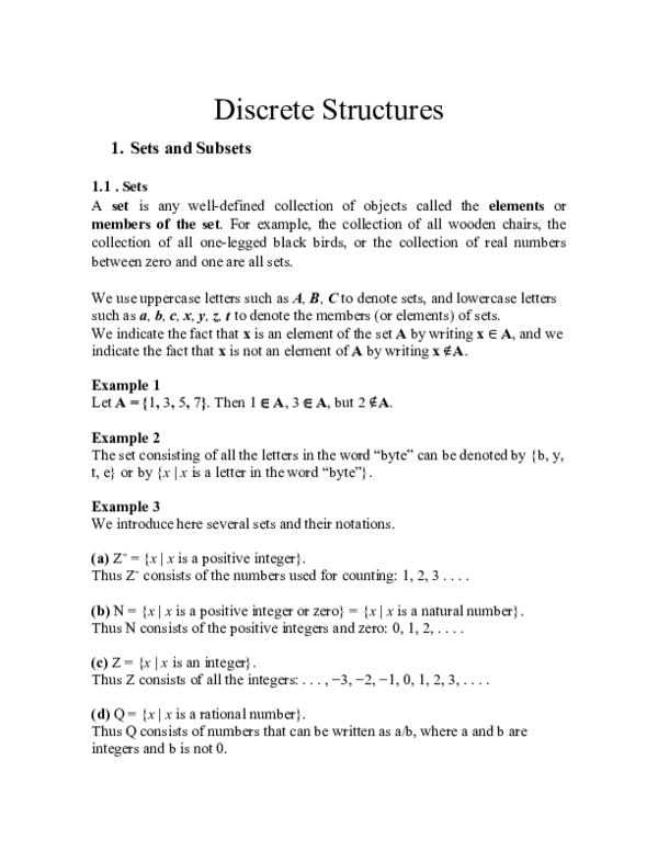 (DOC) Discrete Structure 1 | Dilshad Omar - Academia.edu