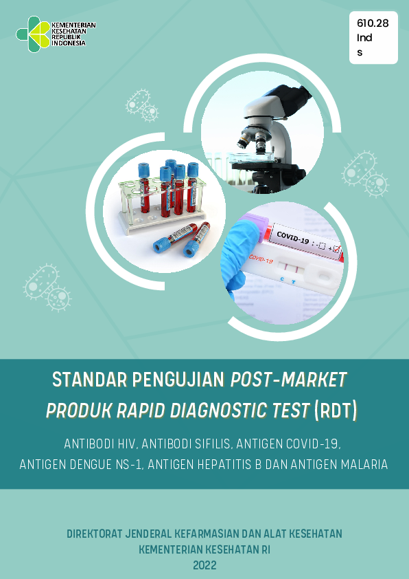 (PDF) Standar Pengujian Post-Market Produk Rapid Diagnostic Test (RDT ...