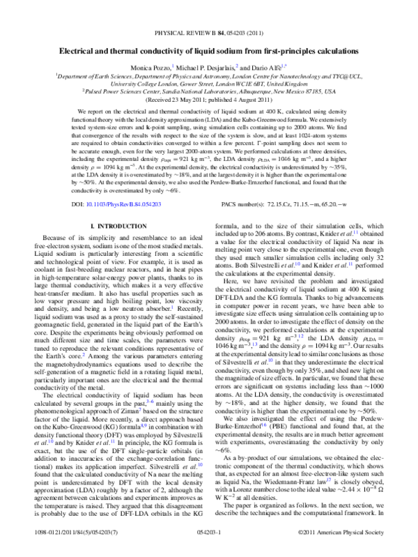 (PDF) Electrical and thermal conductivity of liquid phase sintered SiC