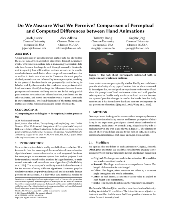 (PDF) Do We Measure What We Perceive? Comparison of Perceptual and Computed Differences between ...