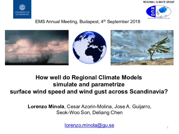 (PDF) How well do Regional Climate Models simulate and parametrize ...
