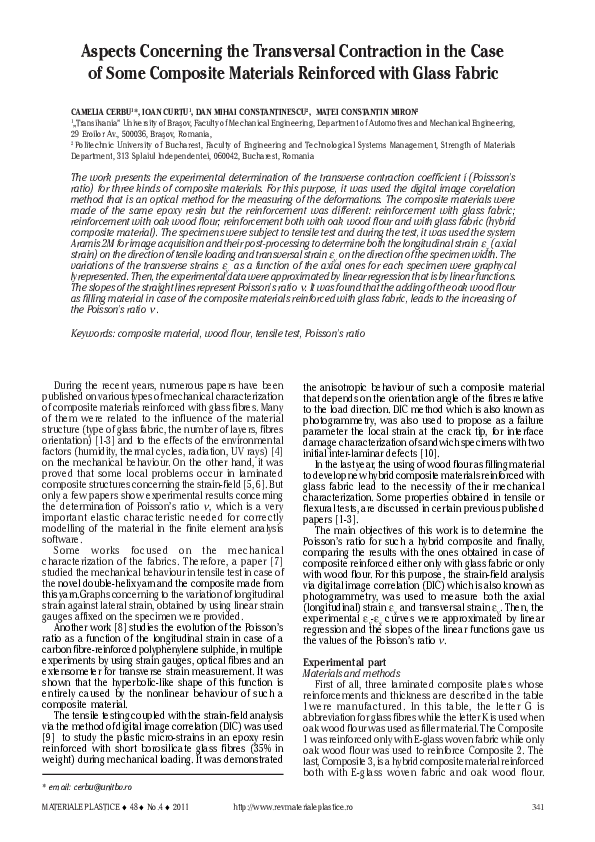 (PDF) Aspects Concerning the Transversal Contraction in the Case of ...