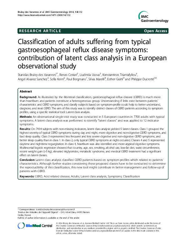 (PDF) Classification of adults suffering from typical gastroesophageal ...