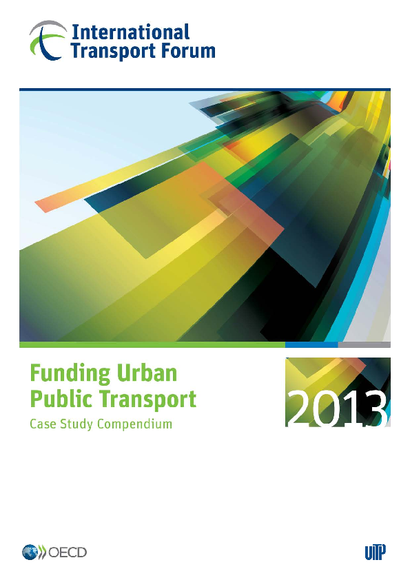(PDF) Funding Urban Public Transport: Case Study Compendium