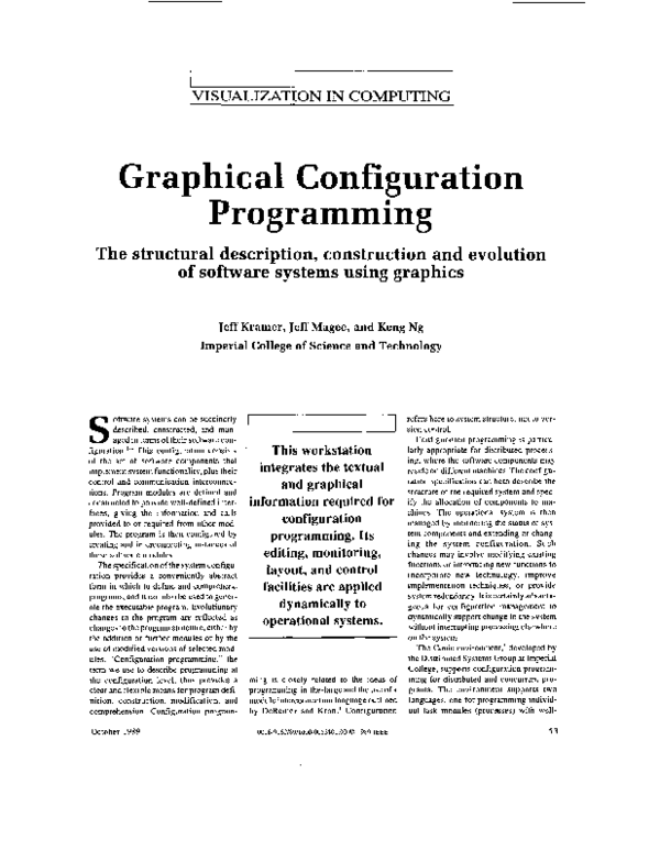 (PDF) Graphical configuration programming