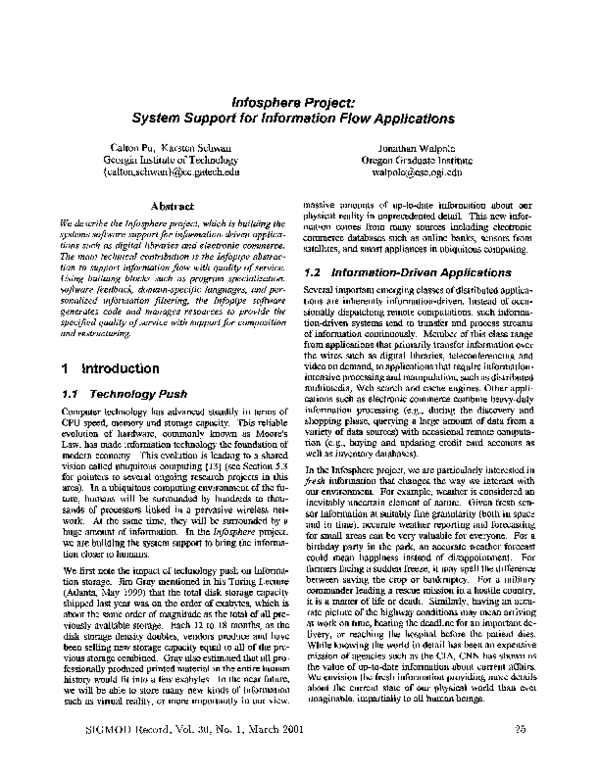 (PDF) Infosphere project