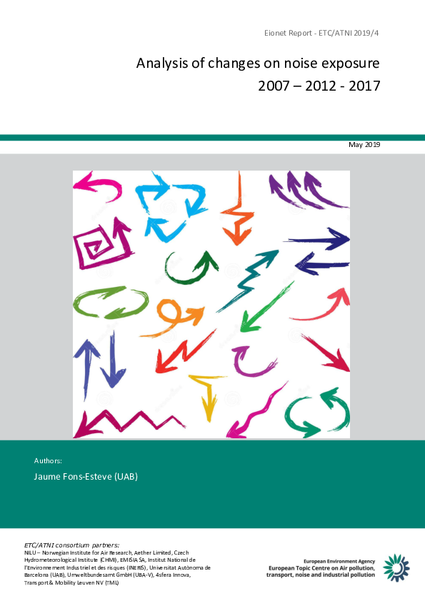 (PDF) ETC/ATNI Report 2019/4: Analysis of changes on noise exposure ...