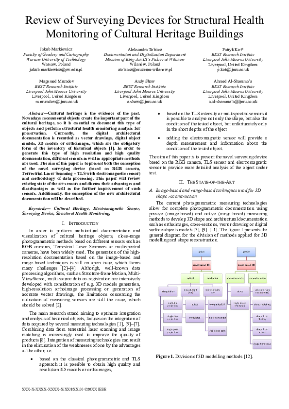 (PDF) Review of Surveying Devices for Structural Health Monitoring of ...