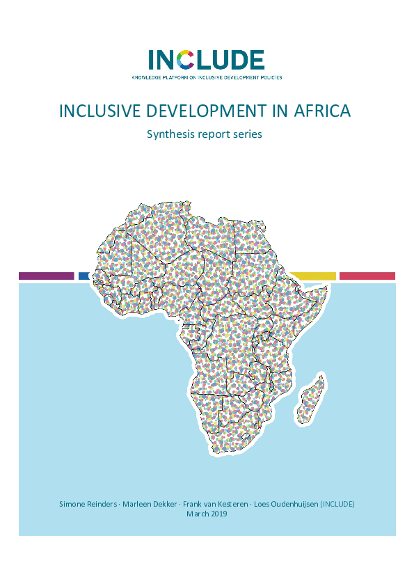 (PDF) Inclusive development in Africa