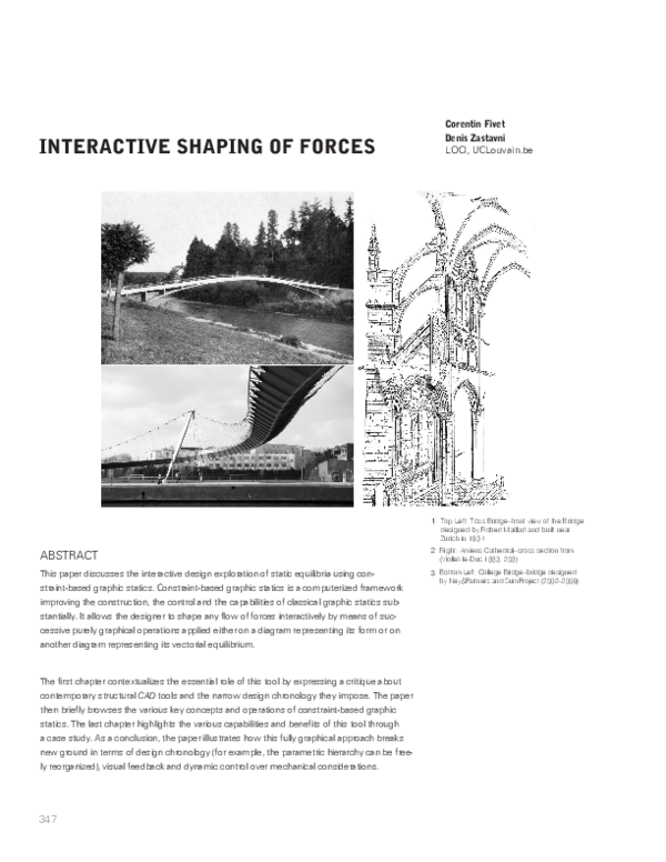 (PDF) Interactive Shaping of Forces