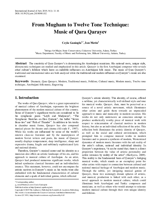(PDF) Schoenberg's Twelve-Tone Music