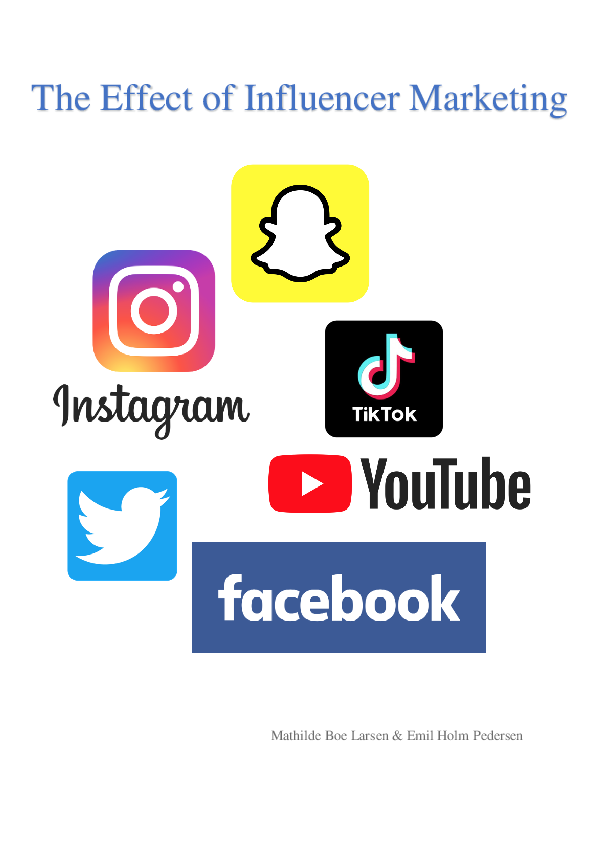 (PDF) The Effect of Influencer Marketing