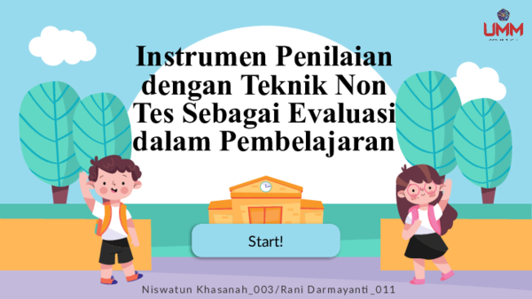 (PPT) PPT Persentation: Instrumen Non Tes
