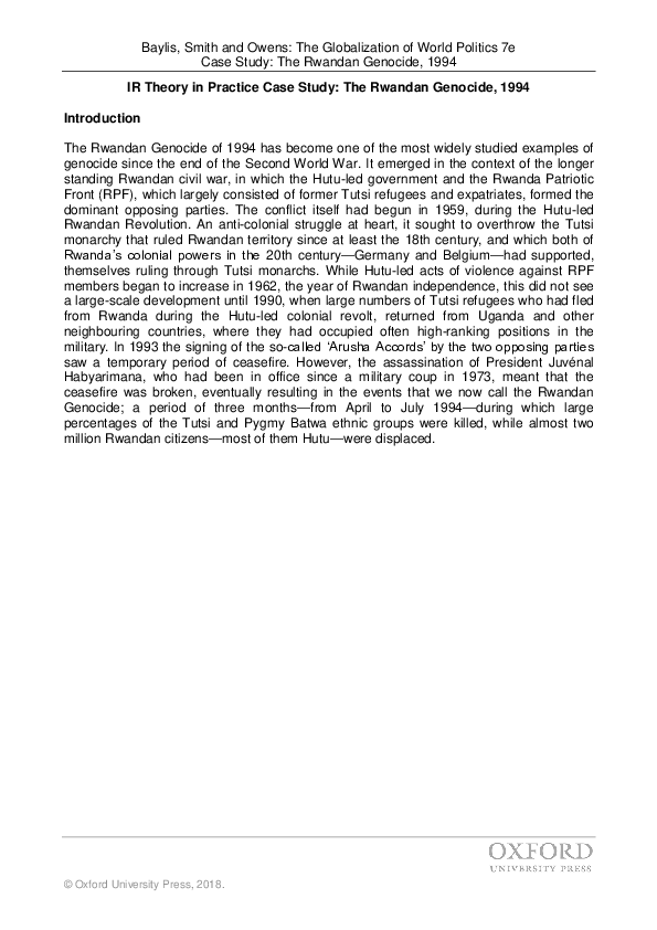 (PDF) Baylis, Smith and Owens: The Globalization of World Politics 7e ...