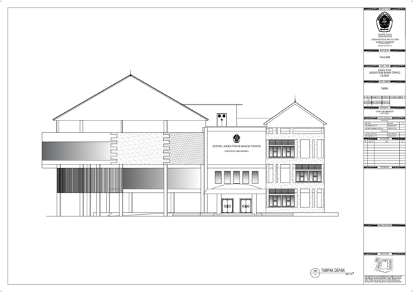 (PDF) Redesain Gedung Lab. Bahasa Terpadu Fib Universitas Diponegoro