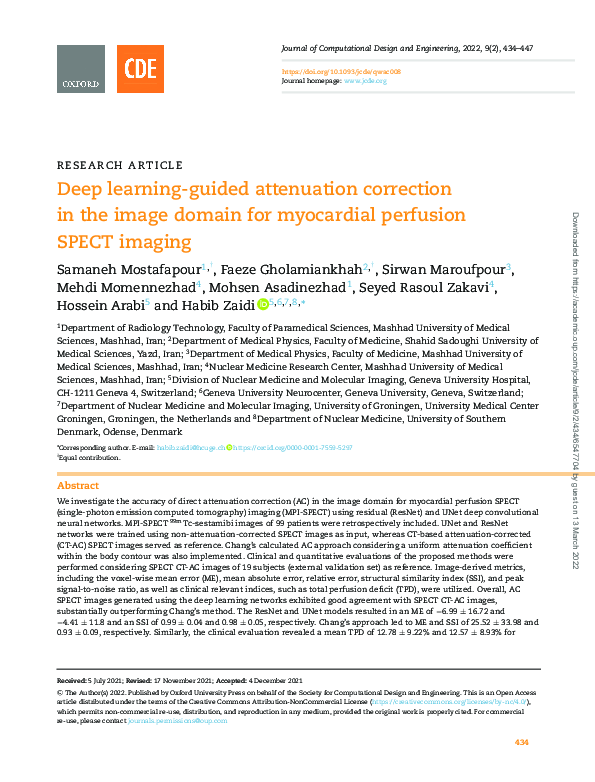 (PDF) Deep learning-guided attenuation correction in the image domain for myocardial perfusion ...