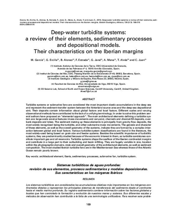 (PDF) Deep-water turbidite systems: A review of their elements ...