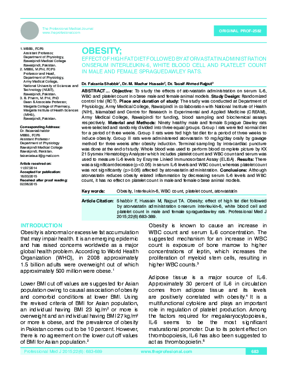 (PDF) Obesity