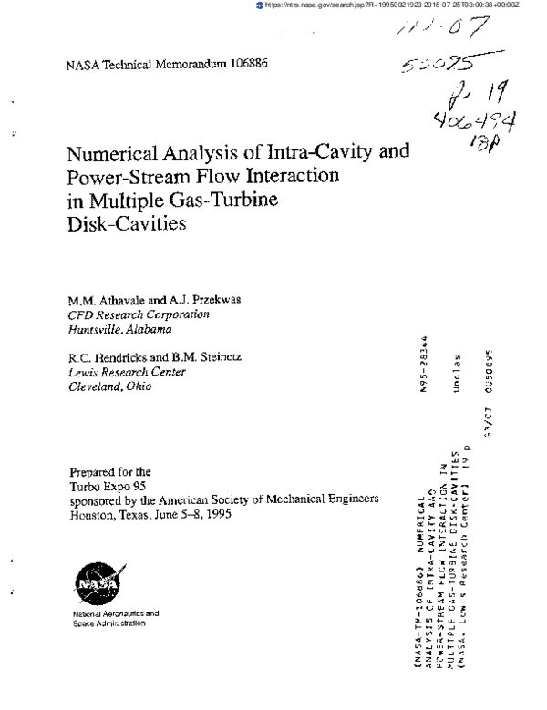 (PDF) Numerical Analysis of Intra-Cavity and Power-Stream Flow ...