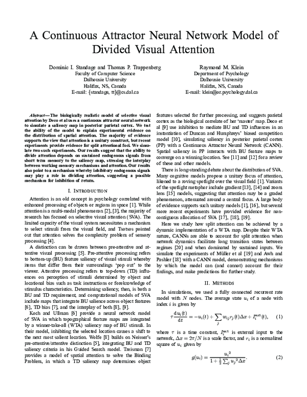 (PDF) A continuous aittractor neural network model of divided visual ...