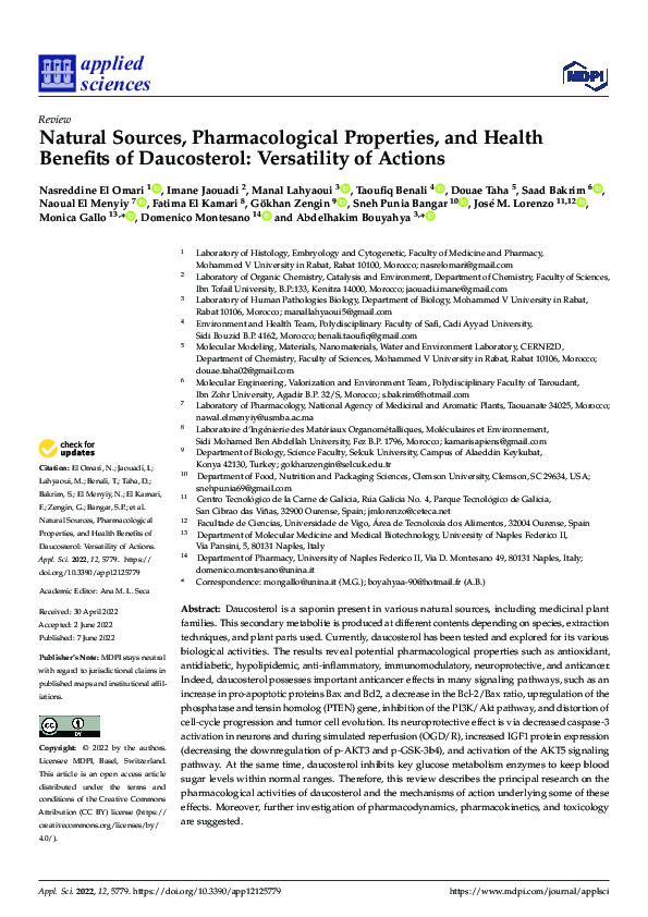 (PDF) Natural Sources, Pharmacological Properties, and Health Benefits ...