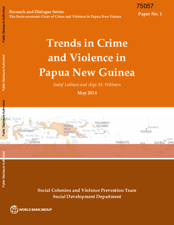 (PDF) Trends in crime and violence in Papua New Guinea