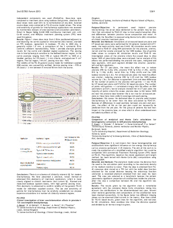 (PDF) PO-0965: Clinical investigation of inter seed attenuation effects ...