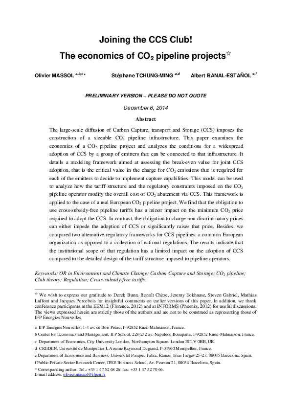 (PDF) Preliminary Version Please Do Not Quote