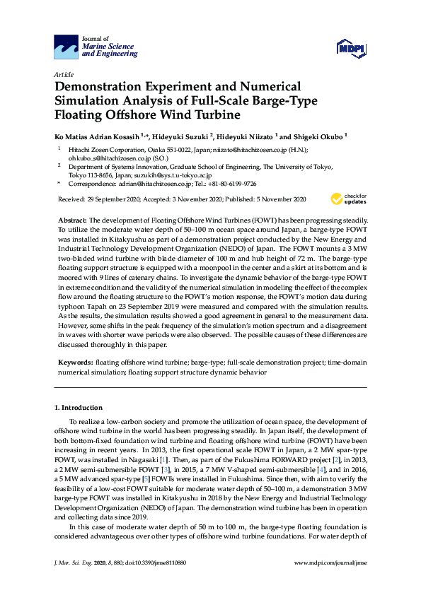 Pdf Demonstration Experiment And Numerical Simulation Analysis Of