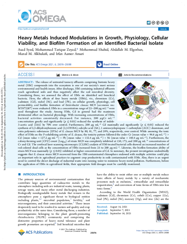 (PDF) Heavy Metals Induced Modulations in Growth, Physiology, Cellular ...