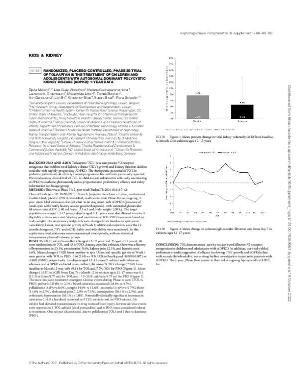 (PDF) FC 130RANDOMIZED, Placebo-Controlled, Phase 3B Trial of Tolvaptan ...
