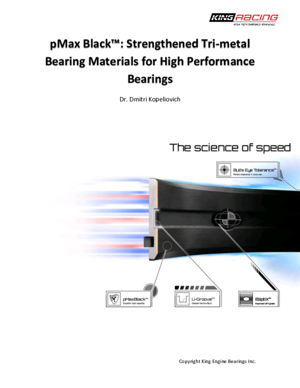 (PDF) Black TM : Strengthened Tri-metal Bearing Materials for High ...