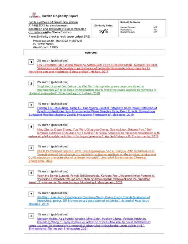 (PDF) Facile synthesis of hierarchical porous ZIF-8@TiO2 for ...