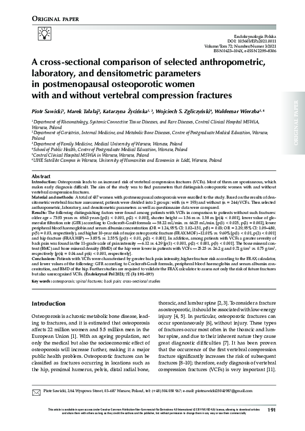 (PDF) A cross-sectional comparison of selected anthropometric ...