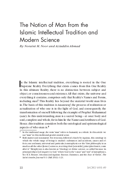 (PDF) Noor&Ahmad The notion of man