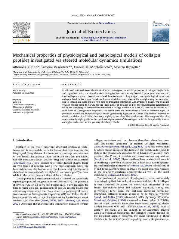 (PDF) Mechanical properties of physiological and pathological models of ...