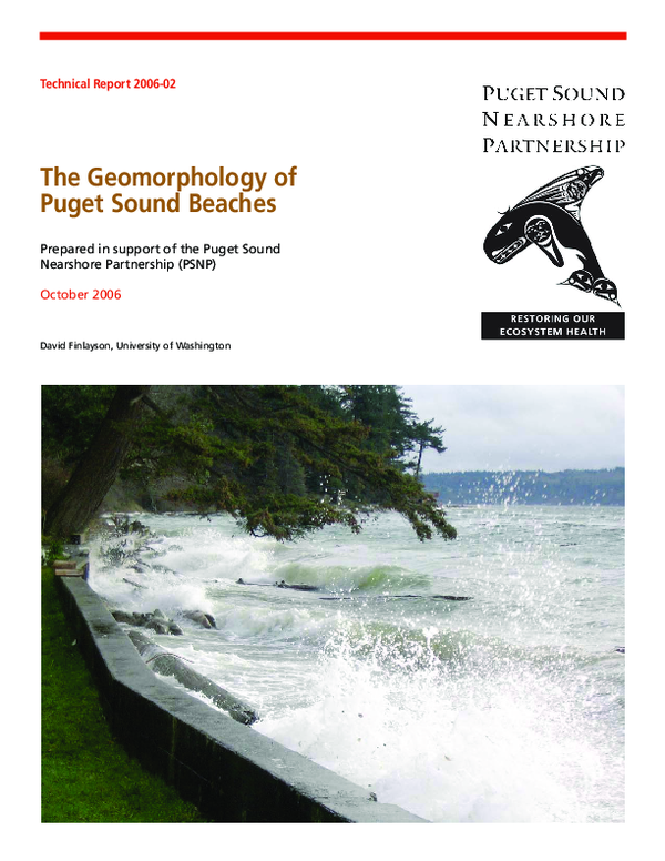 (PDF) The Geomorphology of Puget Sound Beaches