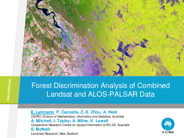(PDF) Forest discrimination analysis of combined Landsat and ALOS ...
