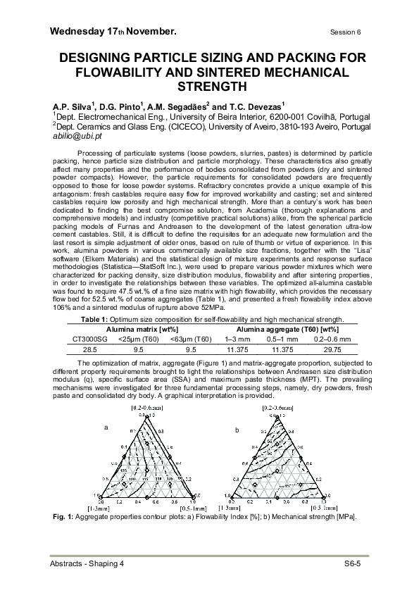 (PDF) Designing particle sizing and packing for flowability and sintered mechanical strength ...