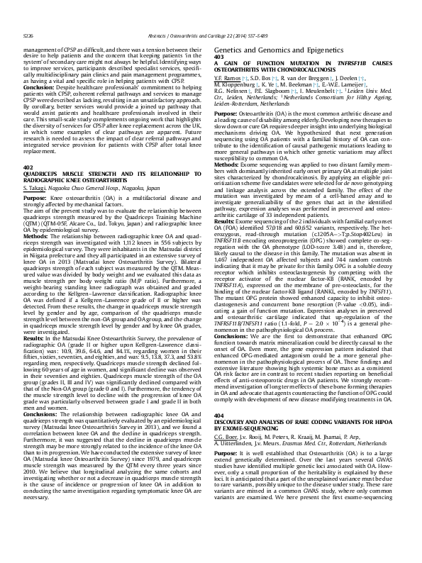 Pdf Discovery And Analysis Of Rare Coding Variants For Hipoa By Exome Sequencing