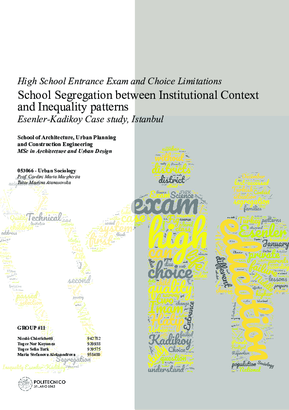 (PDF) School Segregation between Institutional Context and Inequality ...