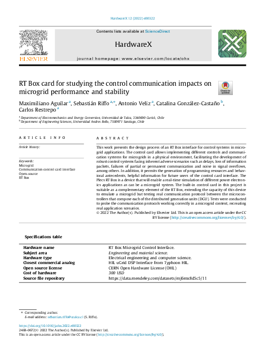 (PDF) RT Box card for studying the control communication impacts on ...