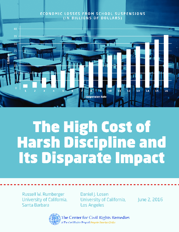 (PDF) The High Cost of Harsh Discipline and Its Disparate Impact