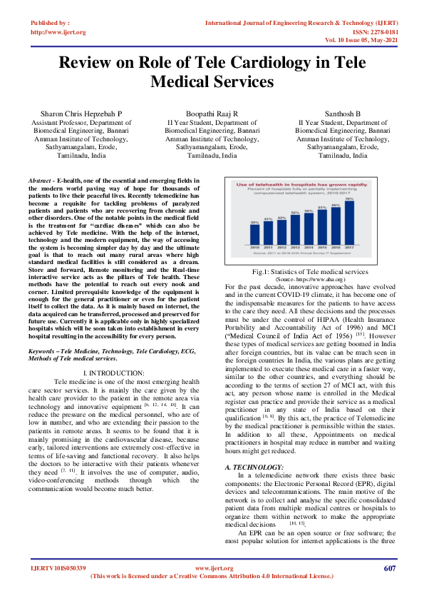 (PDF) Tele Cardiology's Impact on Rural Healthcare