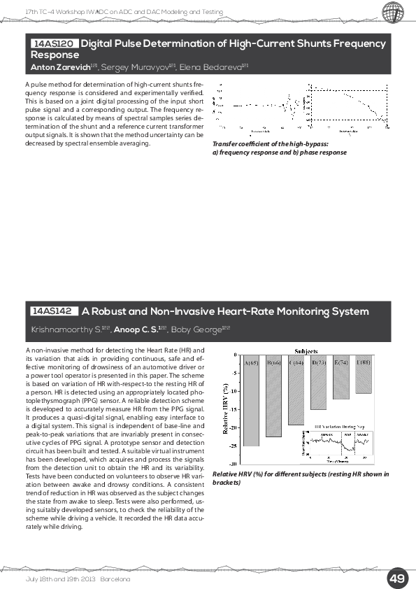 (PDF) Digital pulse determination of high-current shunts frequency response