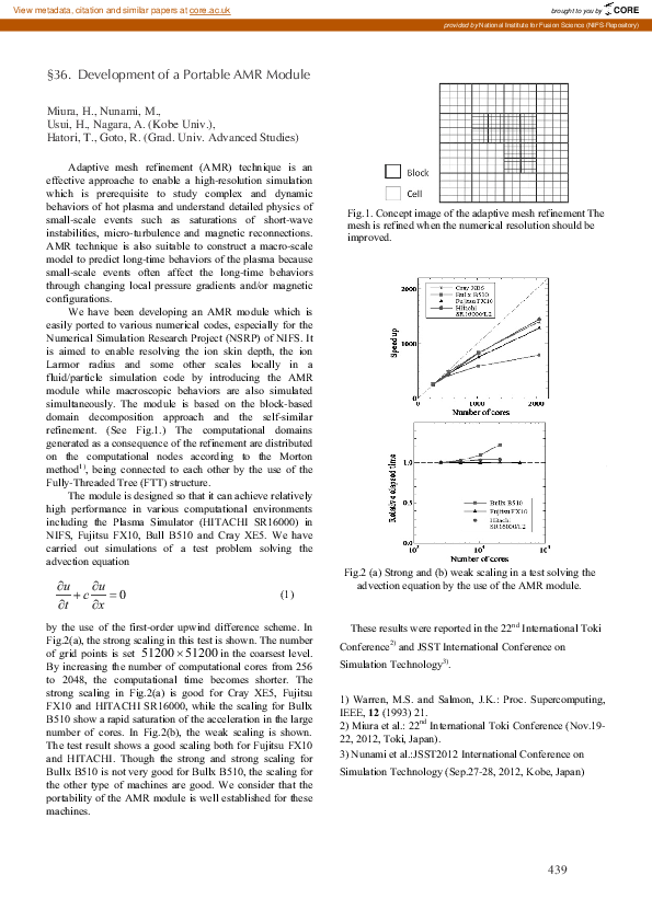 (PDF) Development of a Portable AMR Module